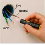 How to identify neutral and live wires correctly: | Trades Training Centre